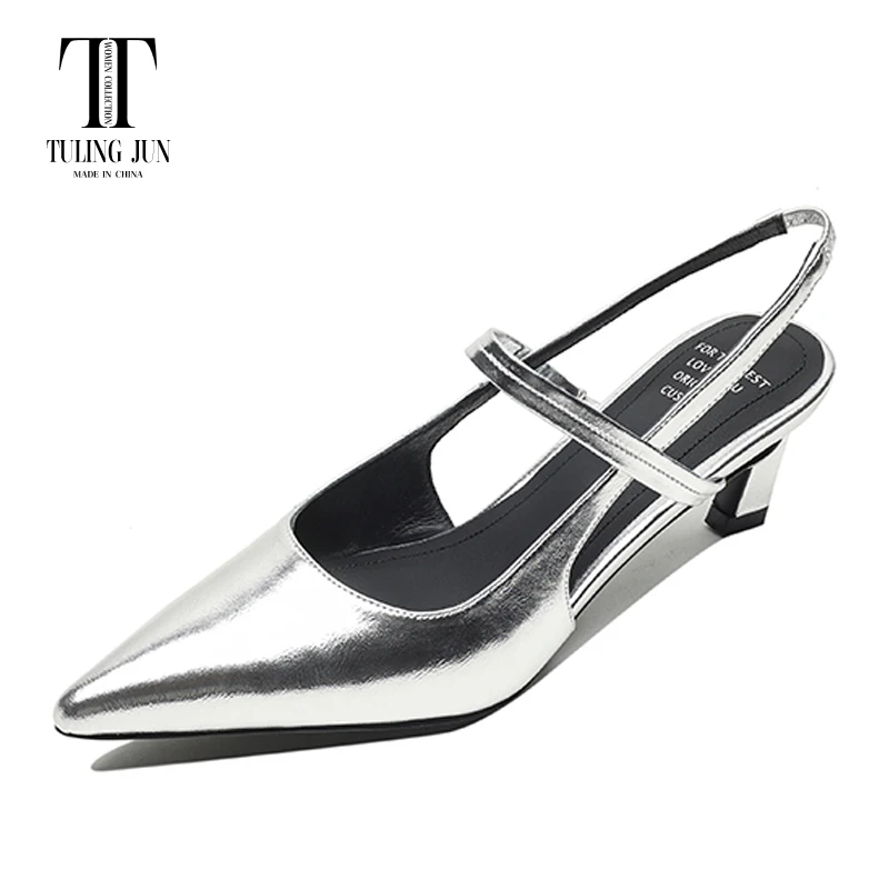 TULING-JUN-2024-Spring-Women-s-Shoes-Light-Sandals-High-Heel-Pointed ...