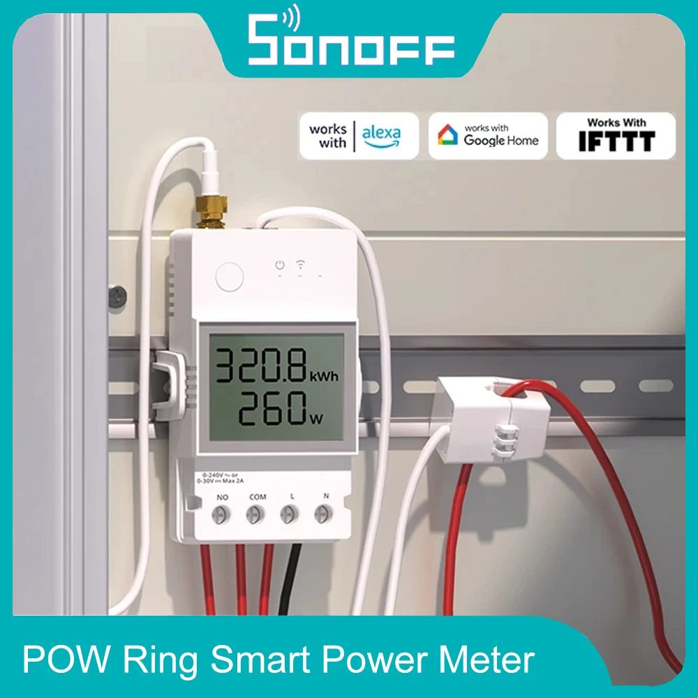 SONOFF-POWCT-POW-Ring-Smart-Power-Meter-Current-Transformer-100A-Energy ...
