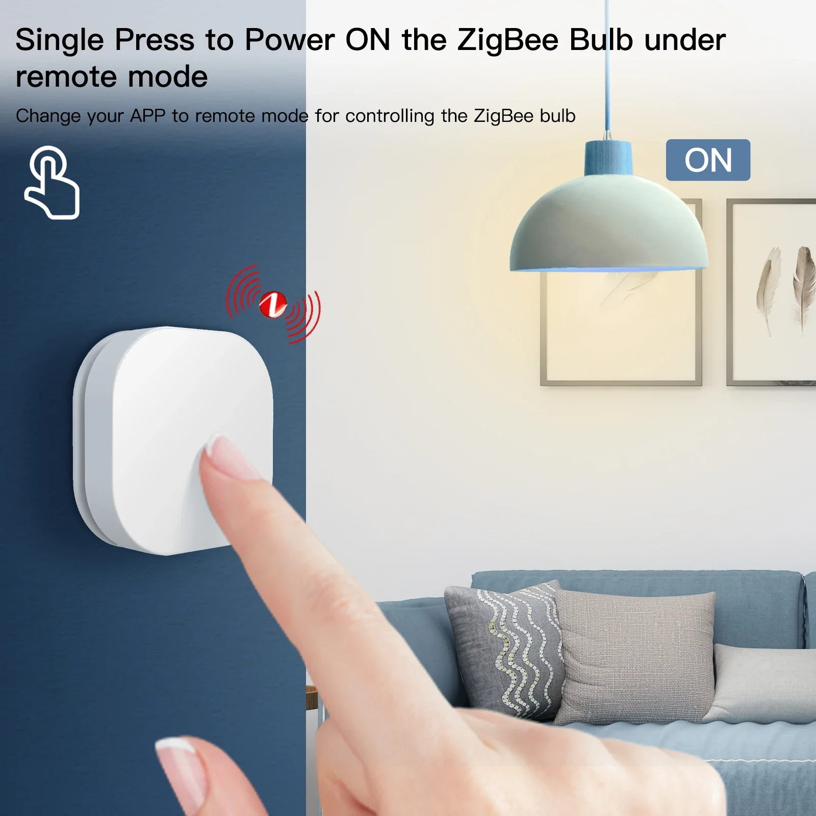 New Tuya ZigBee Button Smart Scene Switch Multi-scene Linkage Wireless ...