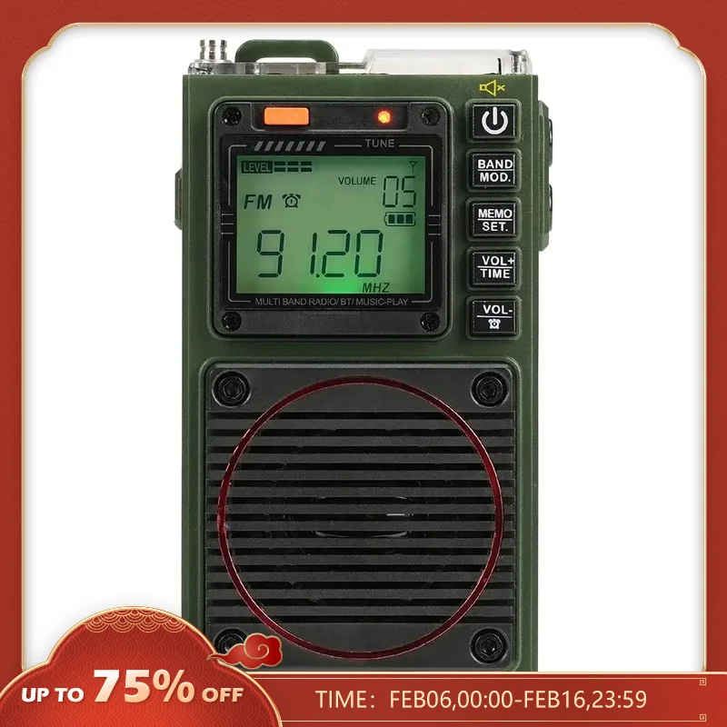 Mini-Radio-Ham-Radio-Portable-FM-AM-Emergency-Shortwave-Amateur-Radio ...