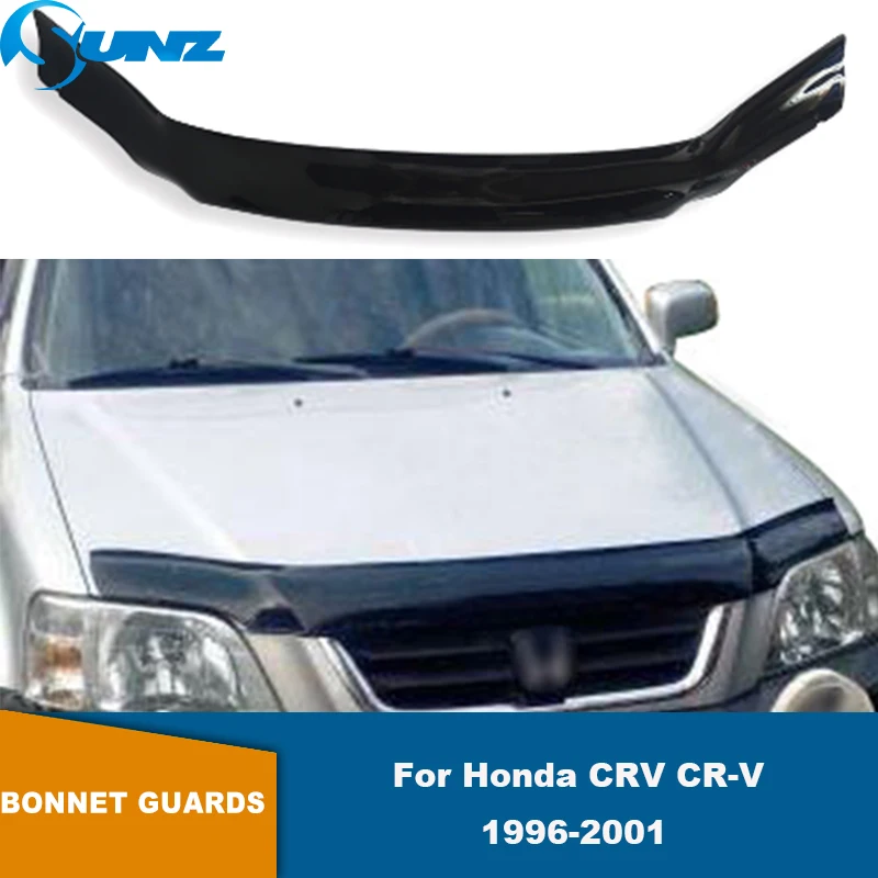 Car Bonnet Hood Scoop Protector For Honda CRV CR-V 1996 1997 1998 1999 2000 2001 Bonnet Guard ...