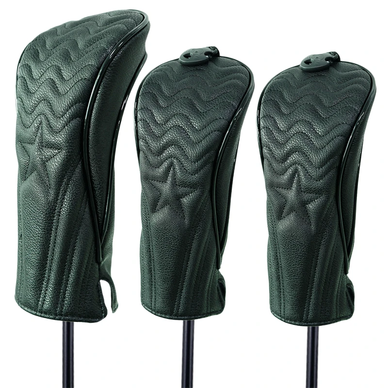Golf Club Head Cover Leather | Driver Cover Head Cover | Golf Driver ...