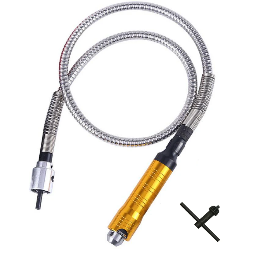 Flexible-Welle-Tube-Verl-ngerung-mit-0-3-6-5mm-Bohrfutter-f-r-Dremel ...