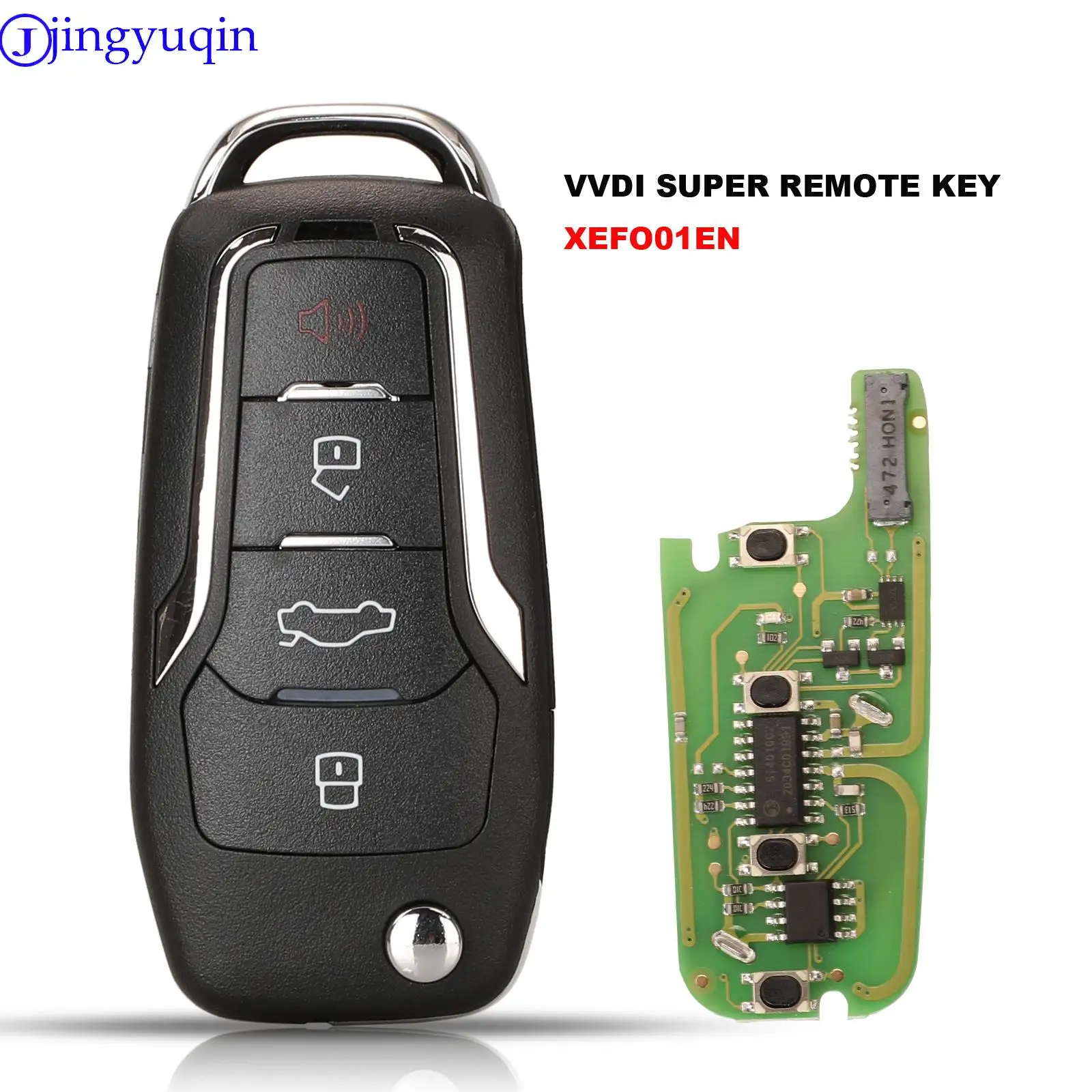 jingyuqin Xhorse XEFO01EN VVDI Super Remote with XT27 XT27A66 Chip Work ...