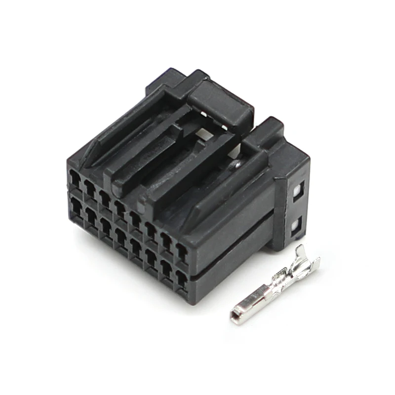 16Pin-175966-2-AMP-series-Automotive-connector-Female-Cable-Connectors ...