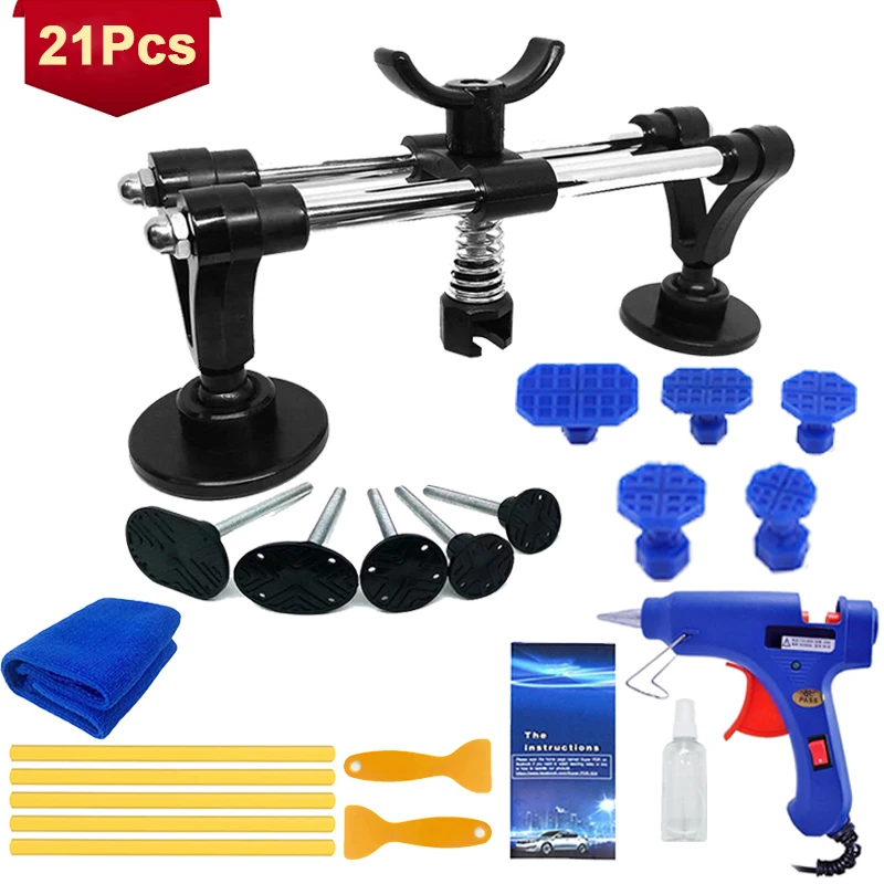 Car-Paintless-Dent-Repair-Tool-Kit-Professiona-Auto-Body-Hail-Damage ...