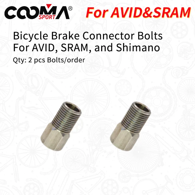 4/2 Sets Hydraulic Brake Olive Needle, Hose Barb Compression Fitting ...