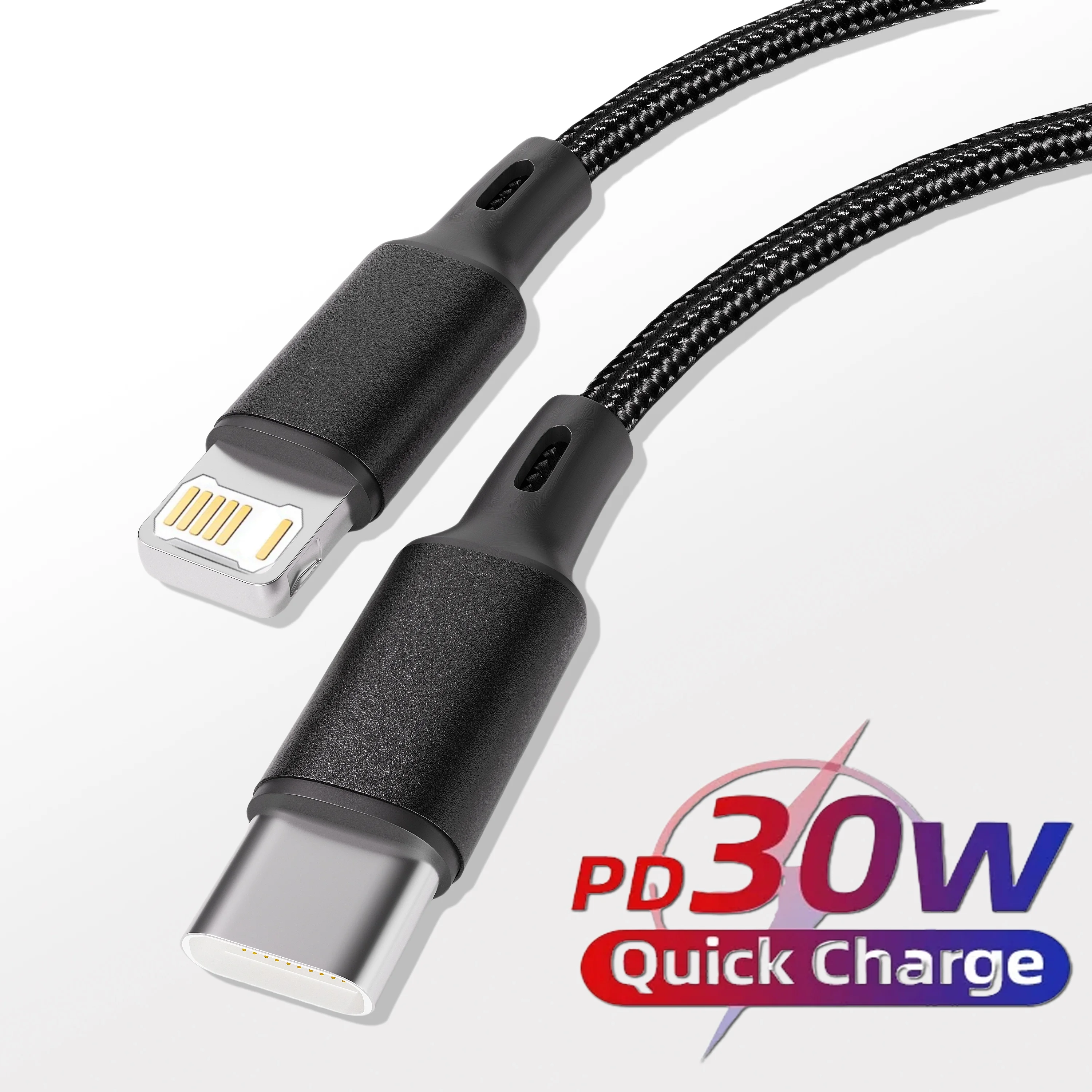 Cable-USB-tipo-C-de-carga-r-pida-para-iPhone-Cable-PD-de-30W-para ...