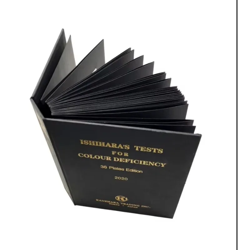 TPV-301 Optics Ishihara Book 38 Plates Optometry Color Blindness Color ...