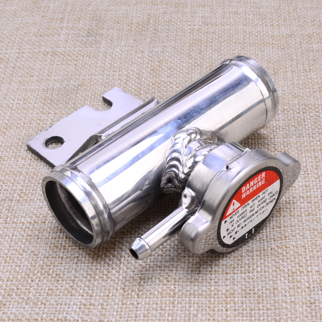 Silver Water Tank Nozzle Filler Fill Neck With Cap New Fit For ...