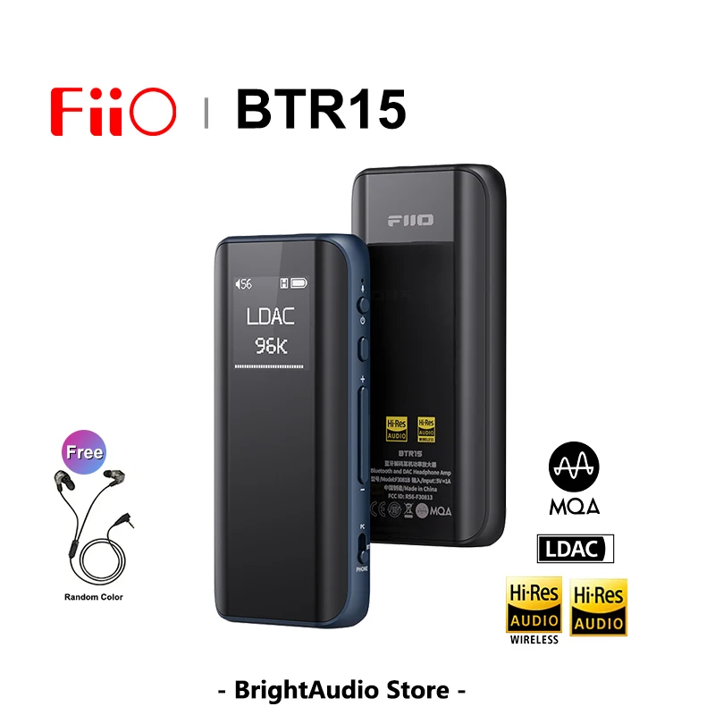 FiiO-AMPLIFICADOR-DE-AURICULARES-BTR15-con-Bluetooth-5-1-receptor-USB ...