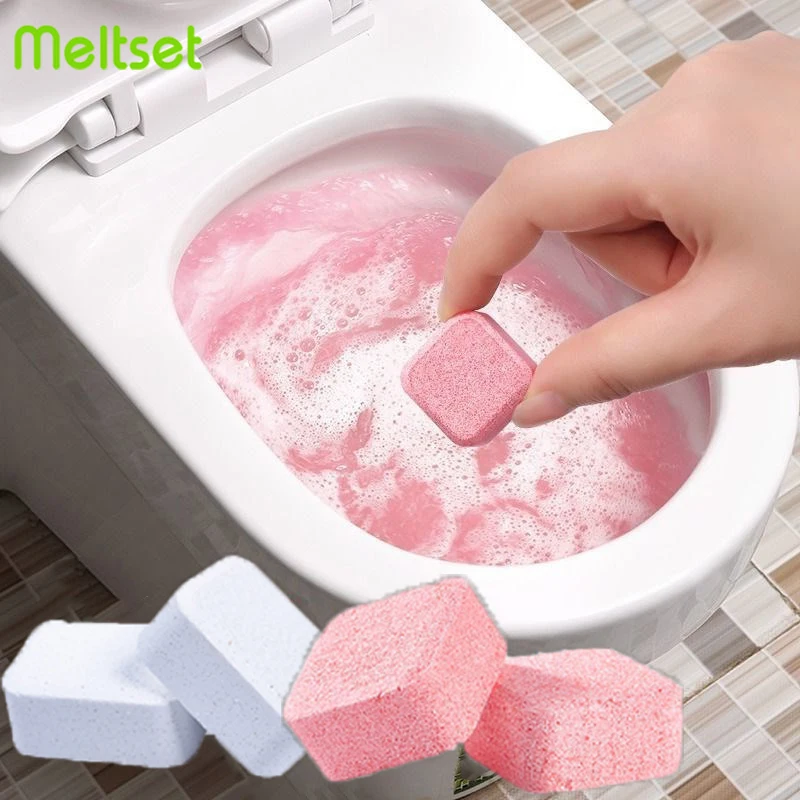 Toilet Cleaner Automatic Toilet Effervescent Tablet Fast Remover Urine ...
