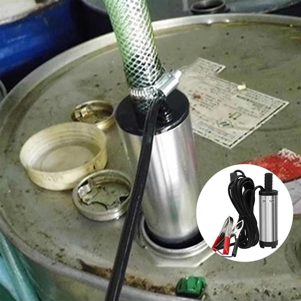 Portable Fuel Water Oil Transfer Pump With Switch Easy Operation ...