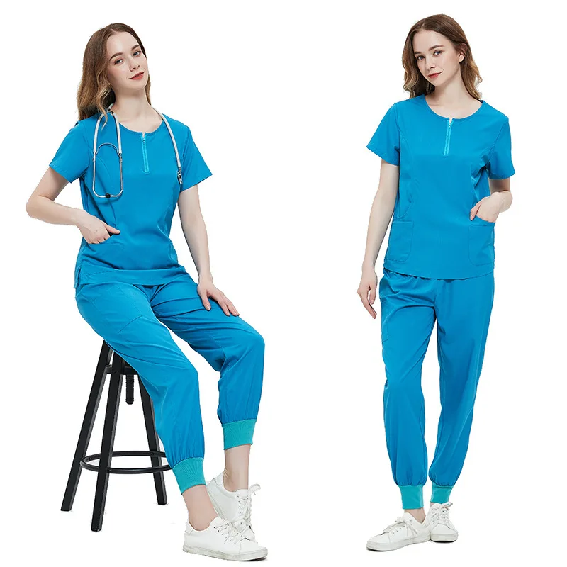 Dentist-surgical-clothes-women-s-split-hand-wash-clothes-suit-nursing ...