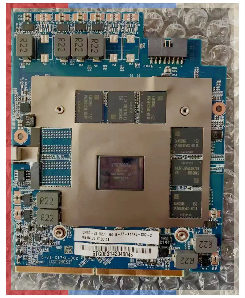 New high quality mxm graphics card CLEVO rtx3060 6G rtx3070 8g video ...