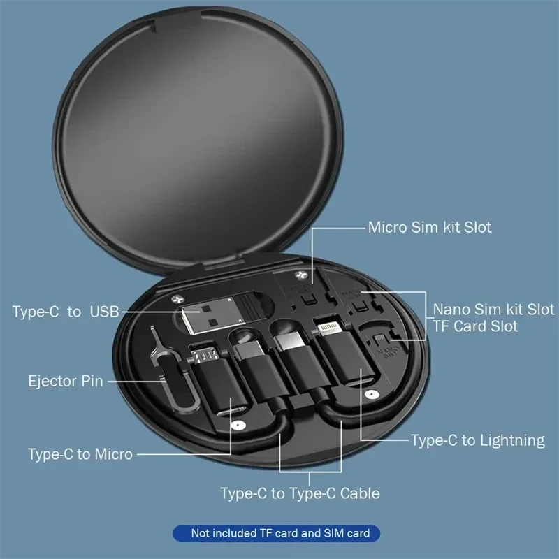60W-Fast-Charging-Mobile-Phone-Holder-Multifunctional-Portable-Data ...