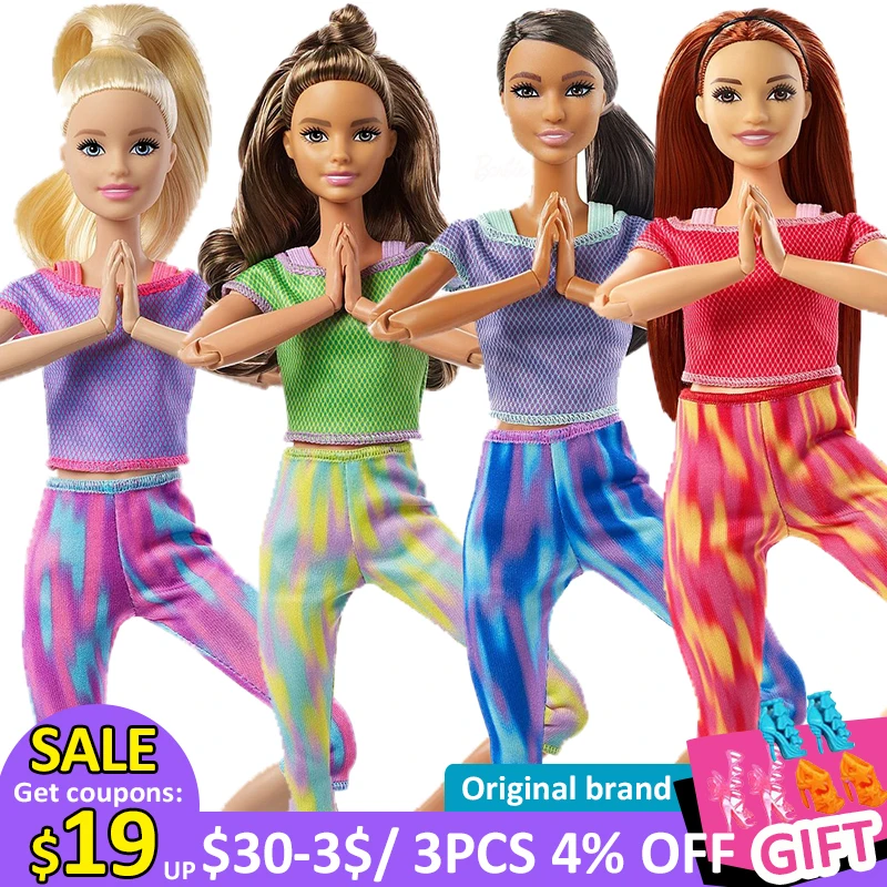 Original-Barbie-Joints-Move-YOGA-Dolls-12-Inch-Bjd-1-4-Body-Barbie-Baby ...