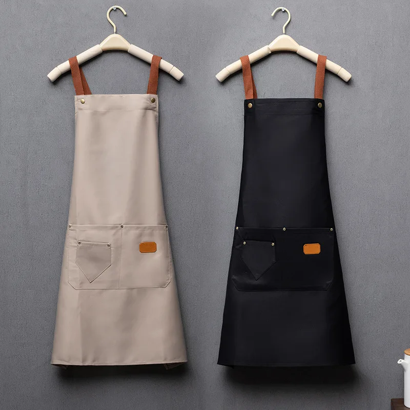 New Fashion Kitchen Aprons for Woman Men Chef Work Apron for Grill ...