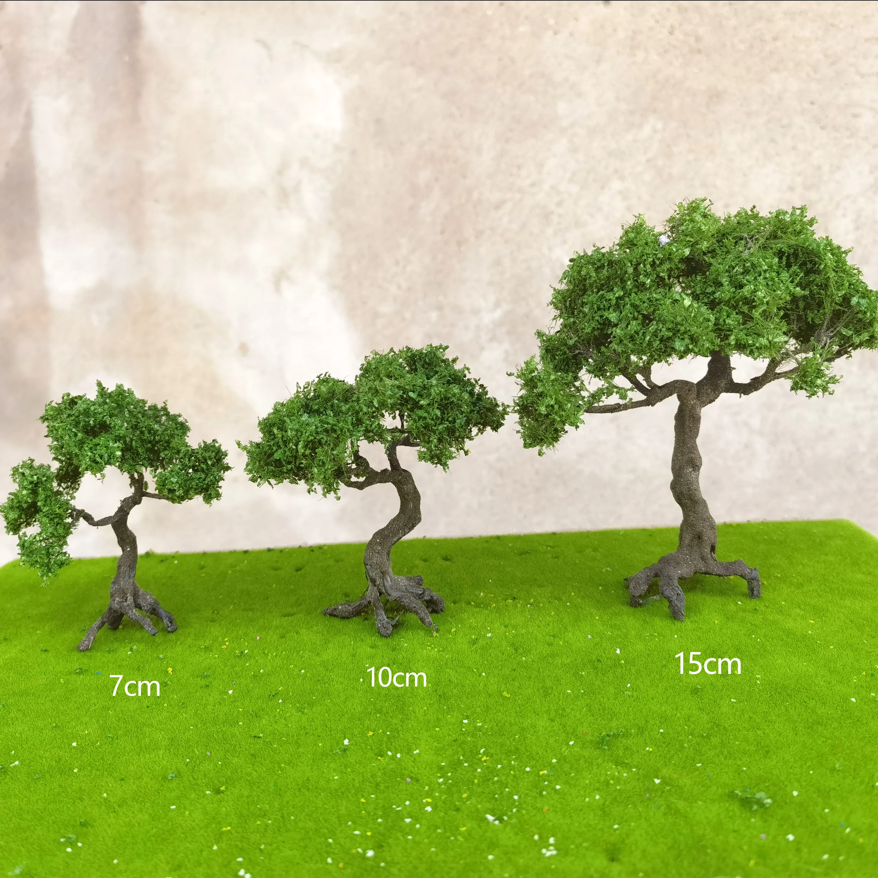 4cm-High-Quality-Pine-Tree-Model-N-scale-Miniature-Wire-Tree-Field ...