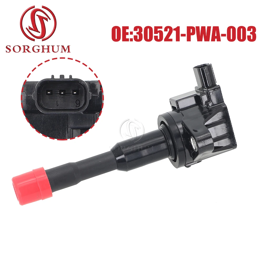 SORGHUM Car ignition Coil CM11109 30521PWA003 30521PWAS01 For Honda ...