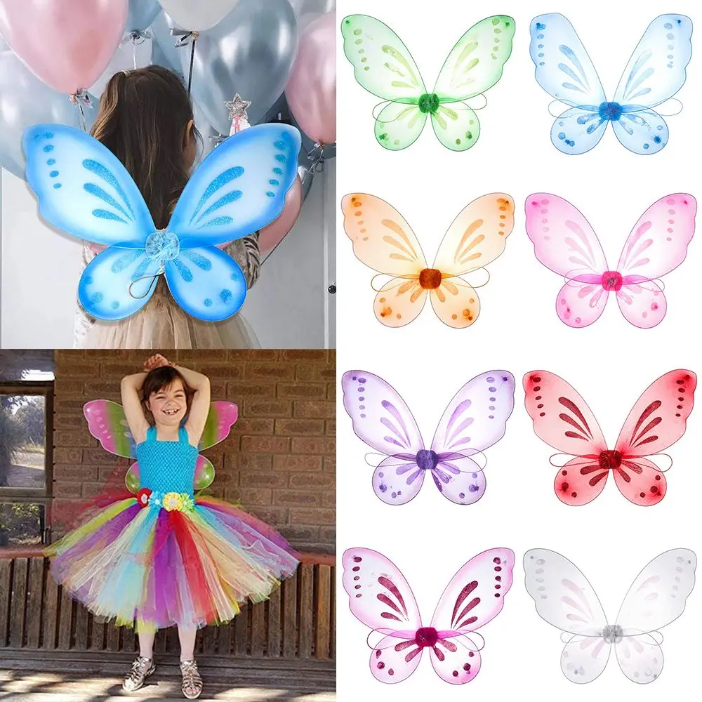 Gift for Kids Angel Wings Butterfly Fairy Costume Accessories Dress-Up ...
