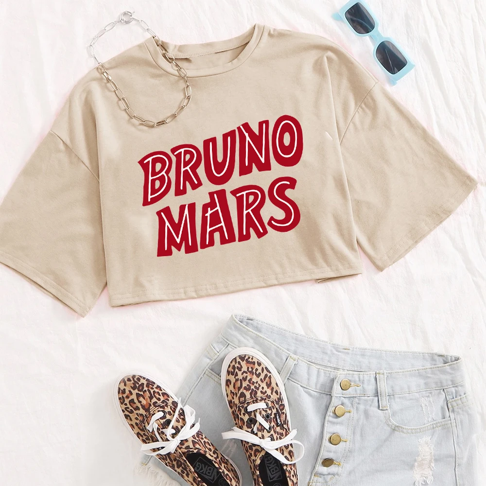 BRUNO-MARS-Magic-World-Tour-T-shirt-Crop-Tops-Doo-Wops-Hooligans-24K ...