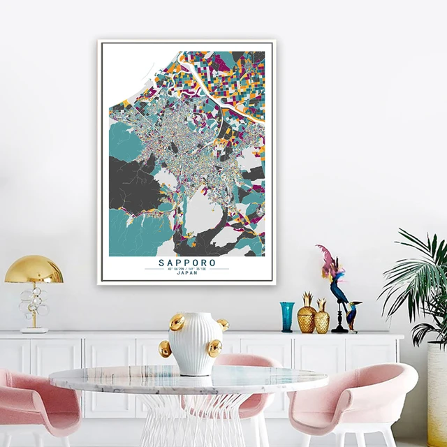 Sapporo World Map