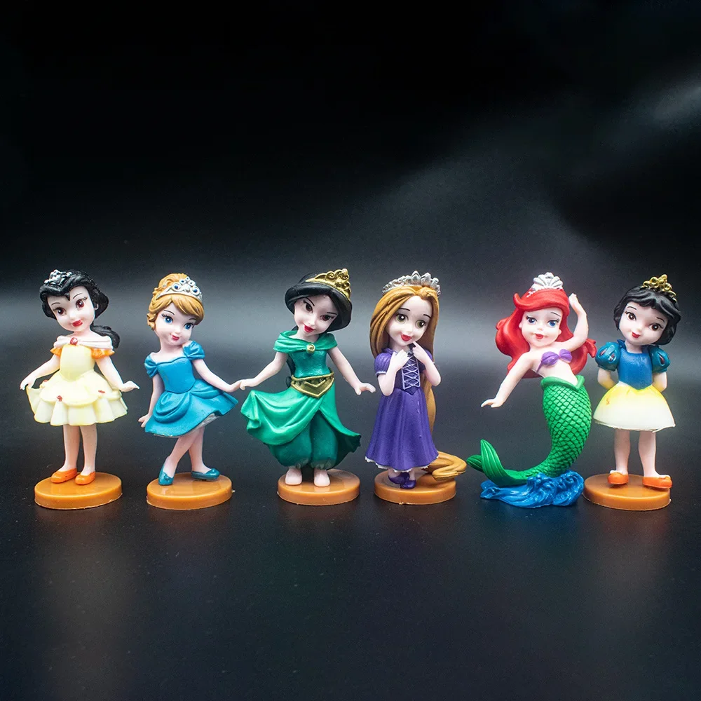 Disney-Princess-Blancanieves-Rapunzel-PVC-figuras-de-acci-n-mu-ecas ...