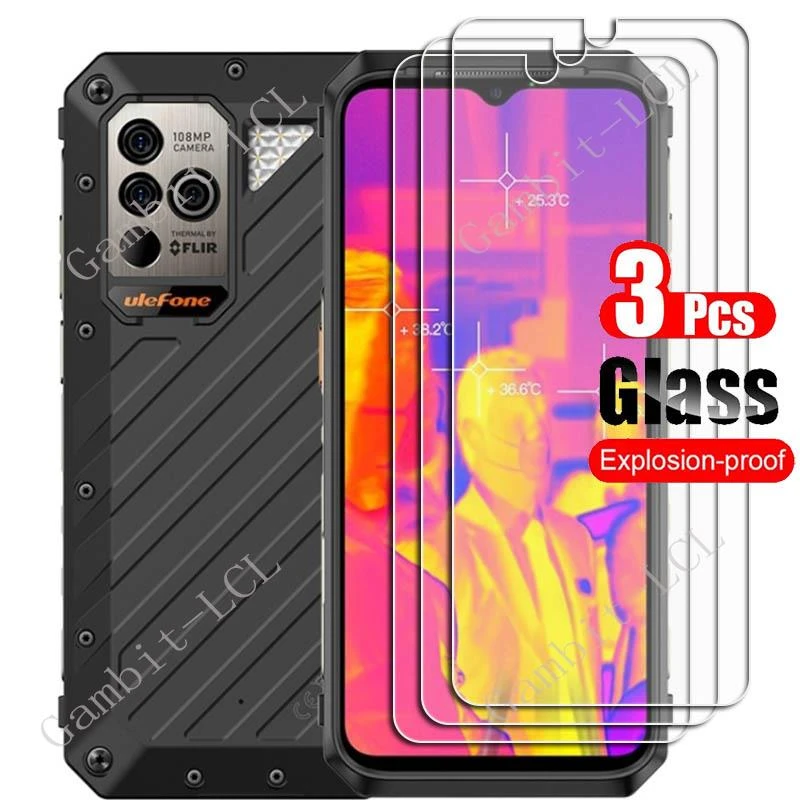 3pcs Hd Tempered Glass For Ulefone Power Armor 19 18 18t 6.58 ...