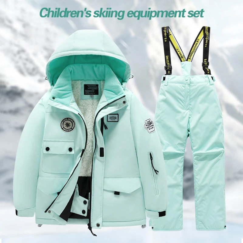 Winter-children-s-skiing-suit-for-boys-and-girls-windproof-and ...