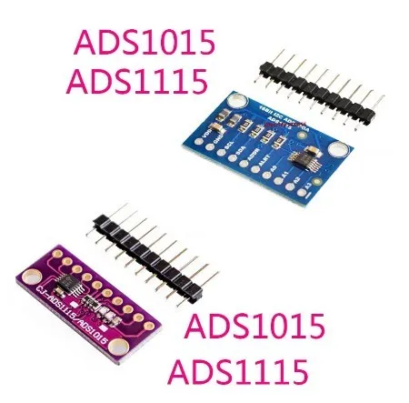 I2c ads1115 ads1015 프로그래밍 가능한 이득 증폭기가있는 16 비트 adc 4 채널 모듈 2.0 v ~ 5.5 v ...