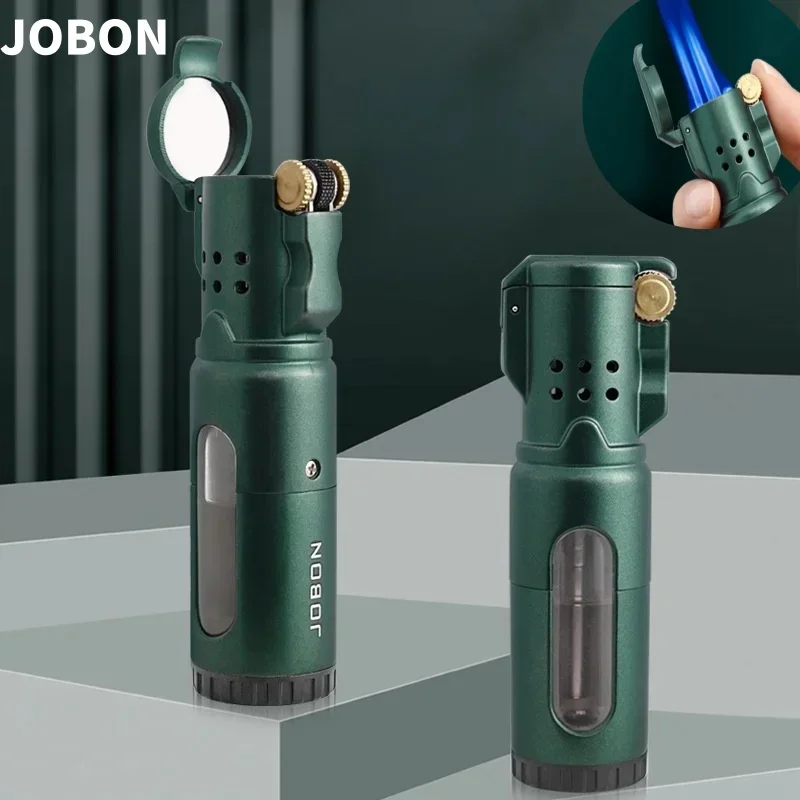 JOBON-Grinding-Wheel-Lighter-3-Blue-Flame-Torch-Turbo-Jet ...