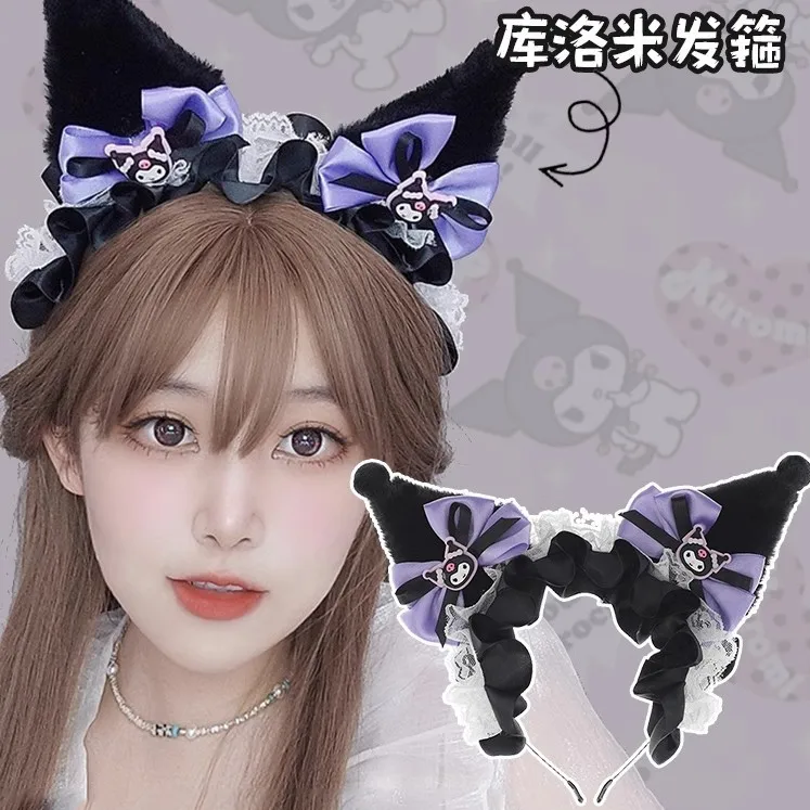 Sanrio-Diadema-del-diablo-Kuromi-para-ni-a-accesorio-para-el-cabello ...