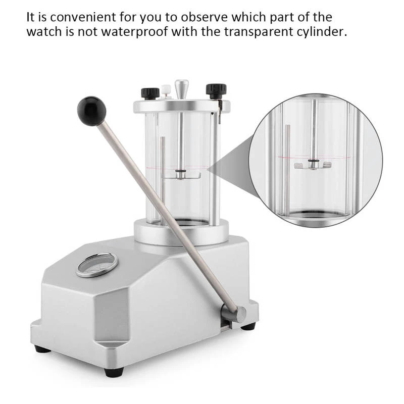 6 Atm Professional Watch Waterproof Tester Tool 2 Watches Case ...