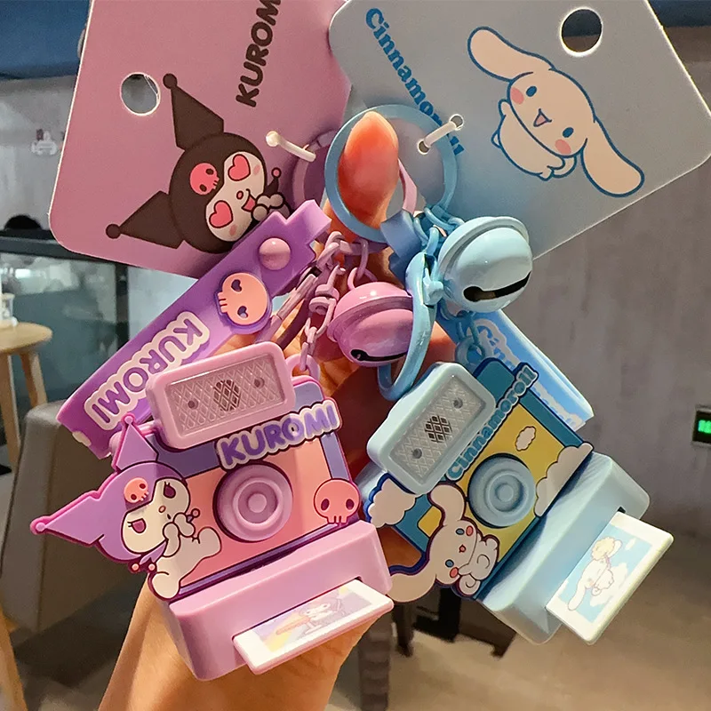 Genuine-Sanrio-Keychain-Polaroid-Camera-Kuromi-Cinnamoroll-Backpack ...