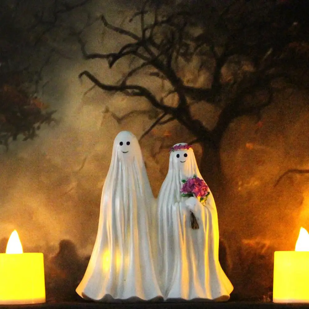 Ghost-Sculpture-Halloween-Ghost-Figurine-Spooky-Halloween-Ghost-Bride ...