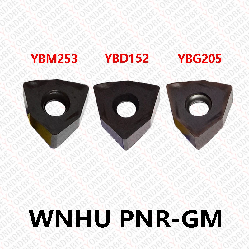 Insertos de fresado WNHU 080608 WNHU060408PNR-GM YBD152 YBG205 YBM253 ...