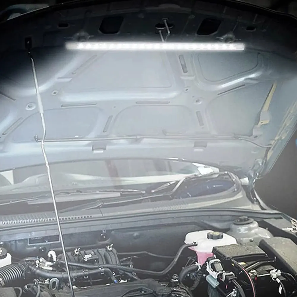 Car Universal Under Hood Engine Repair 36cm 12-14V Repair LED Panels ...