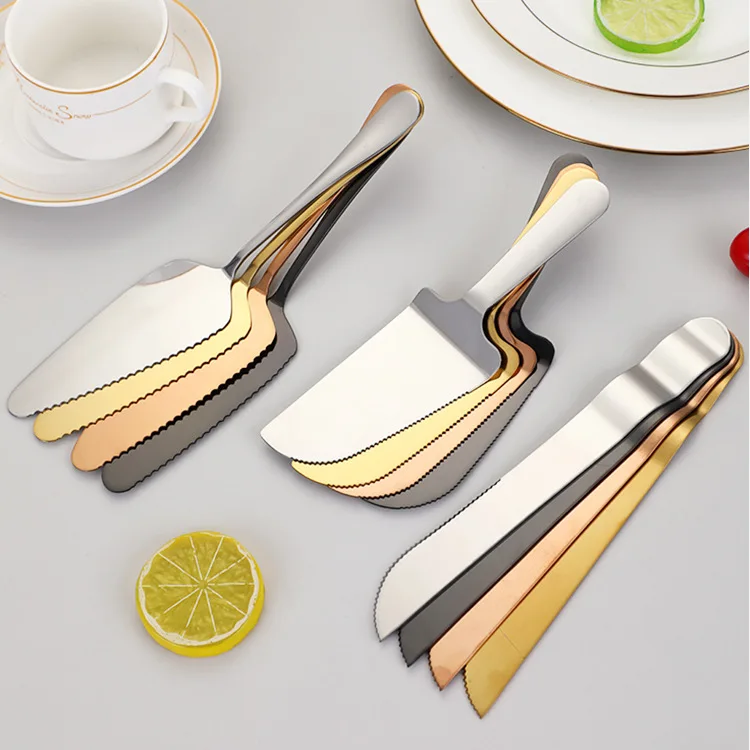 Stainless-Steel-Cake-Spatula-Cake-Knife-and-Triangle-Cheese-Scoop-Pizza ...