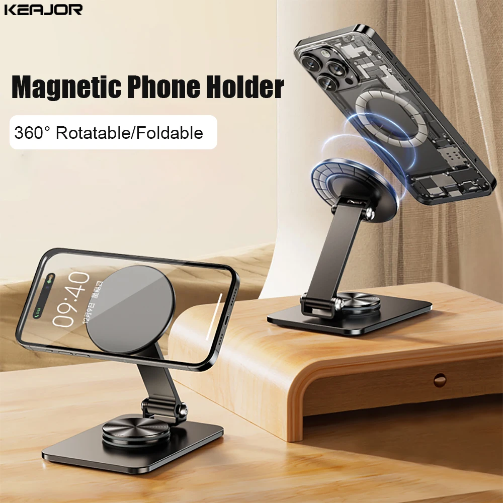 Magnetic-Phone-Holder-Foldable-Desktop-Mobile-Phone-Stand-for-iPhone ...