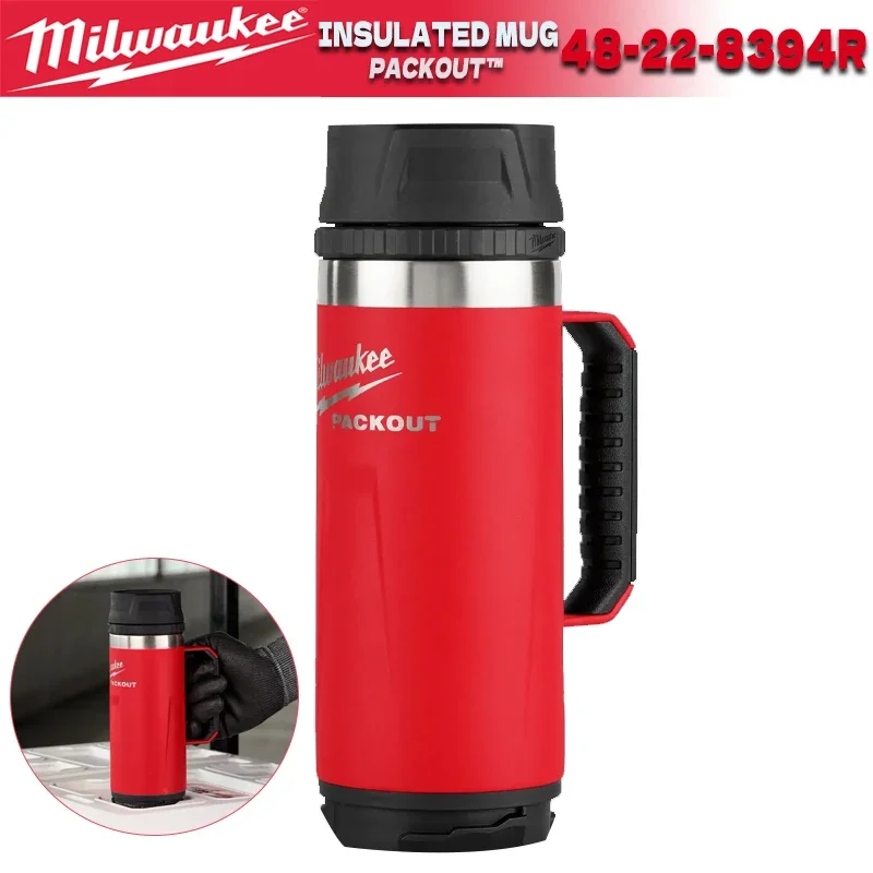 Milwaukee-48-22-8394R-PACKOUT-18OZ-Insulated-Mug-With-Sip-Lid-Thermos ...