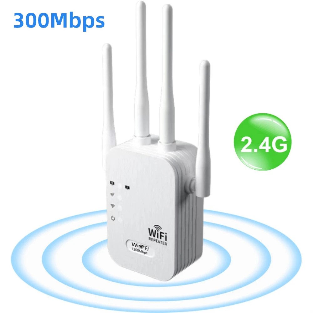 300Mbps-WiFi-Repeater-Wireless-WIFI-Extende-Amplifier-WiFi-Booster-2-4G ...