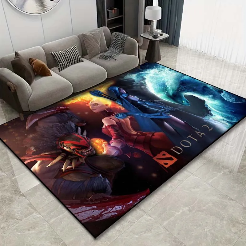 15-Size-Classic-Game-D-Dota2-Pattern-Rug-Living-Room-Bedroom-Bathroom ...