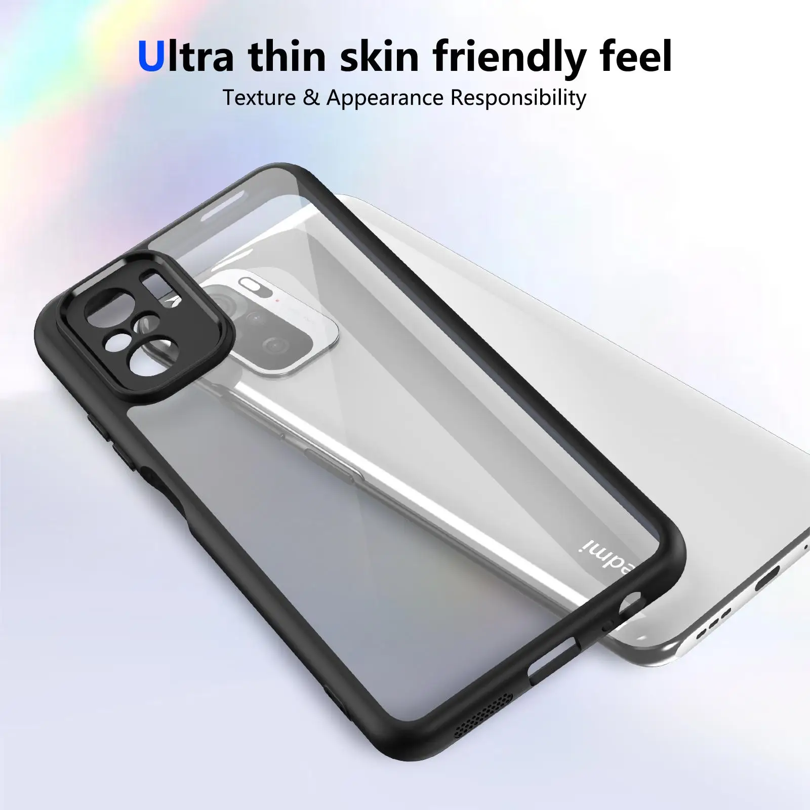 Phone Case For Redmi Note 12 11 10 9 Pro Case Airbag Shockproof Shell ...