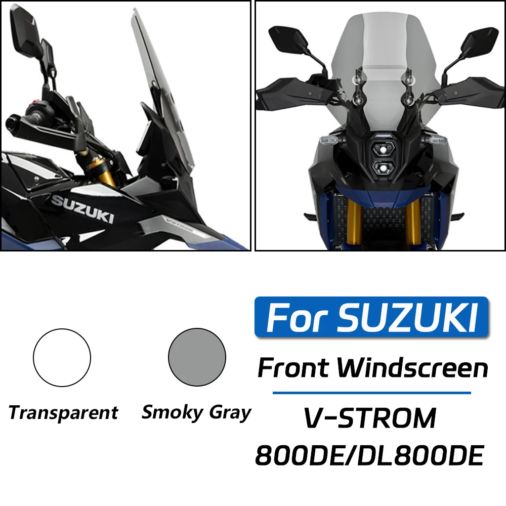 800DE Screens Visor Windscreen Acrylic Wind Deflectors For SUZUKI V ...