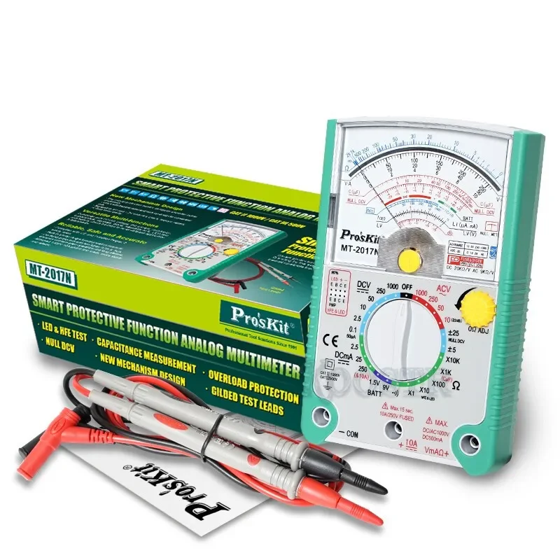 Pointer-Multimeter-Pros-Kit-MT-2017N-Protective-Function-Standard-Ohm ...