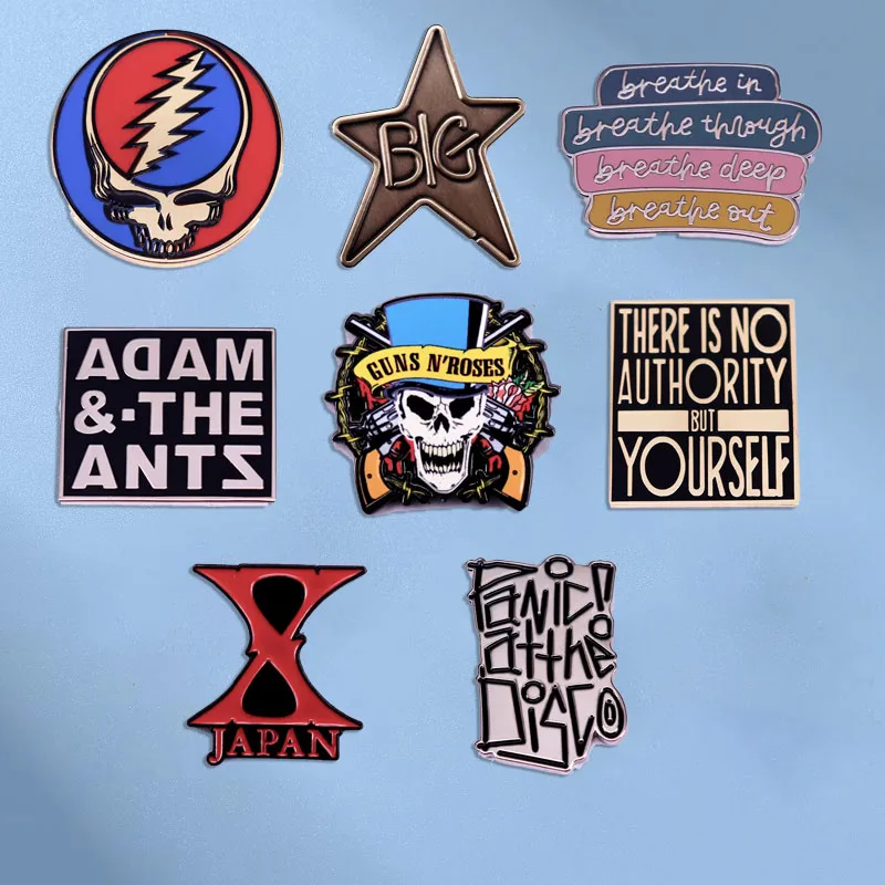 2024-New-Rock-Band-Enamel-Pin-Music-Album-Logo-Lyrics-Brooch-Punk-Retro ...