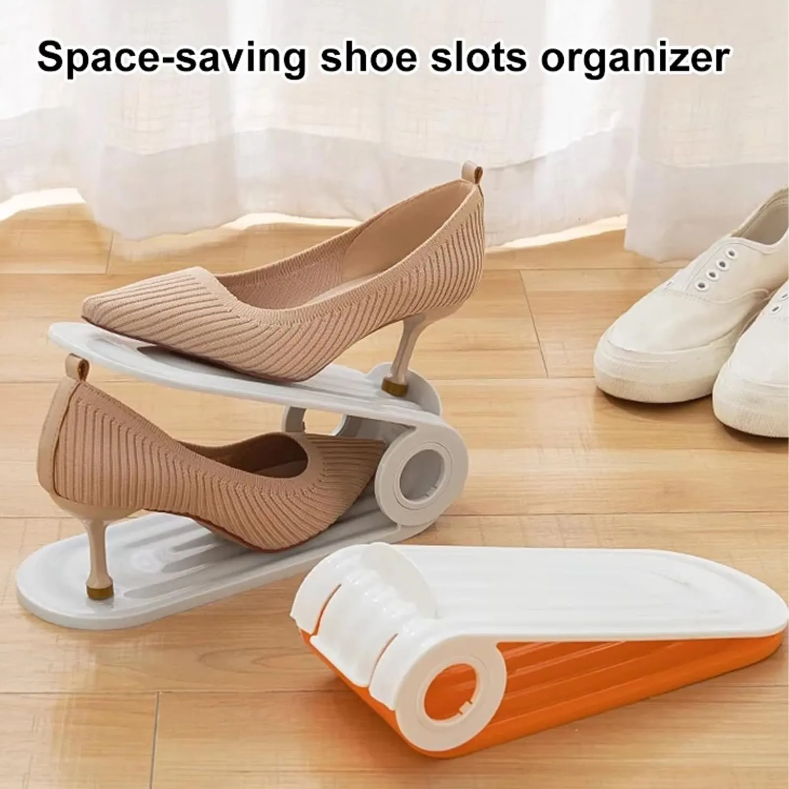 Ajust-vel-Double-Layer-Shoe-Rack-Shoe-Slots-Organizer-Space-Saving ...