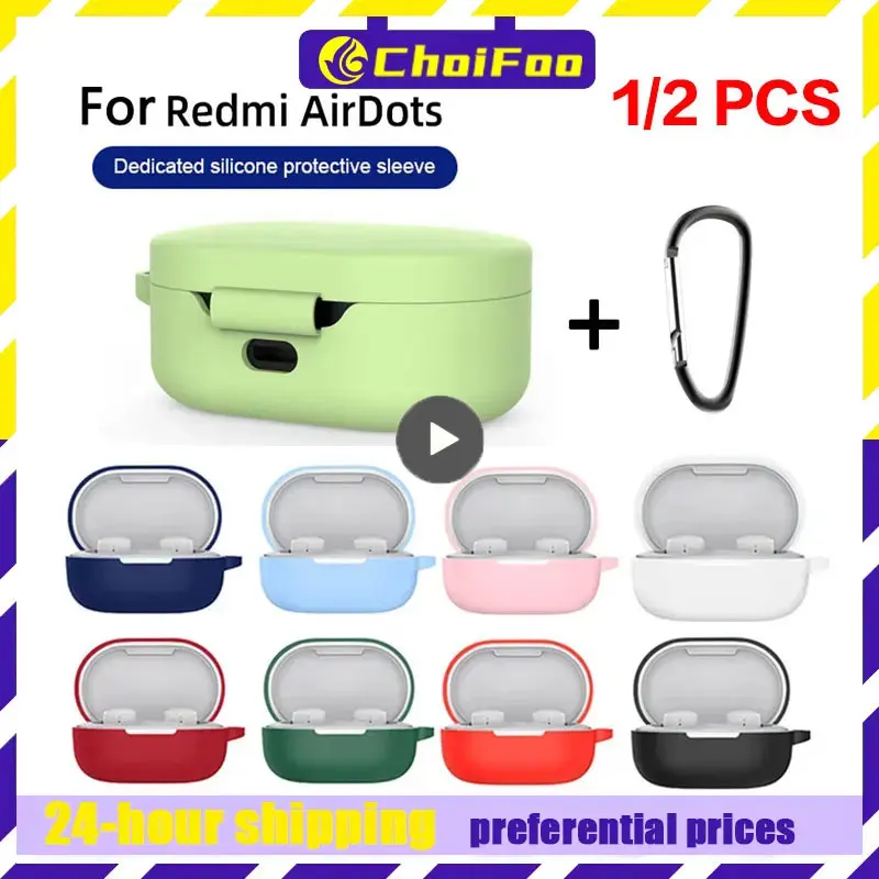Original-Silicone-Case-For-Redmi-Airdots3-Wireless-Headphones-Earphone ...