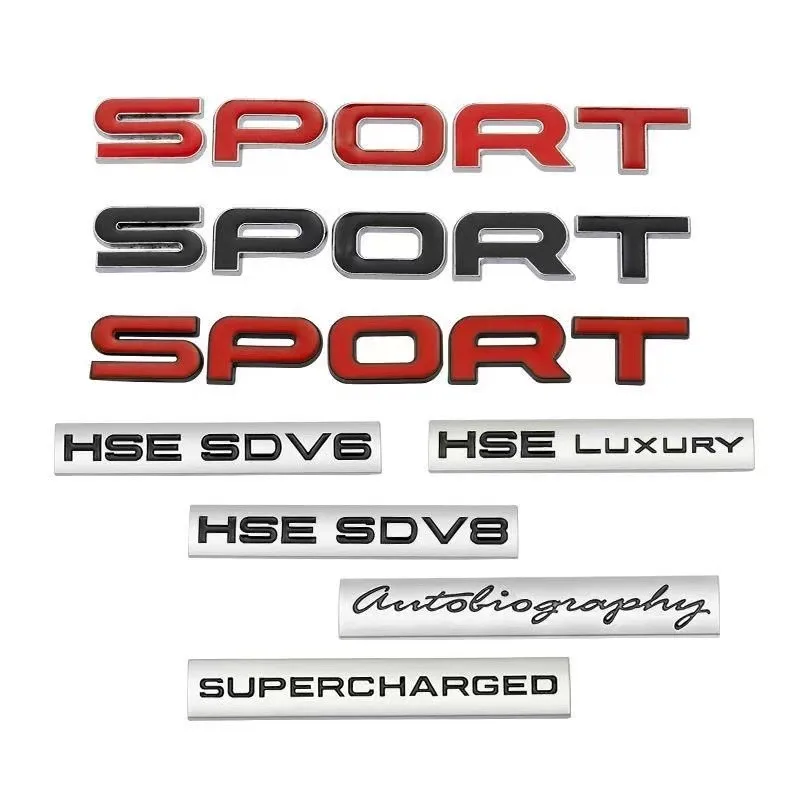 Letras-deportivas-de-Metal-para-coche-emblema-de-logotipo-insignia-de ...